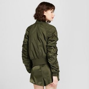 Hunter for Target | Jackets & Coats | Hunter Ruched Sleeve Bomber ...